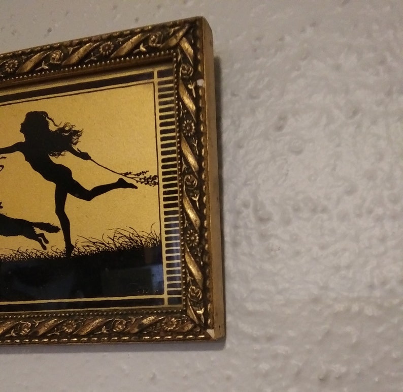 The Four Seasons by Fidus 1920's Reverse Painting - Etsy