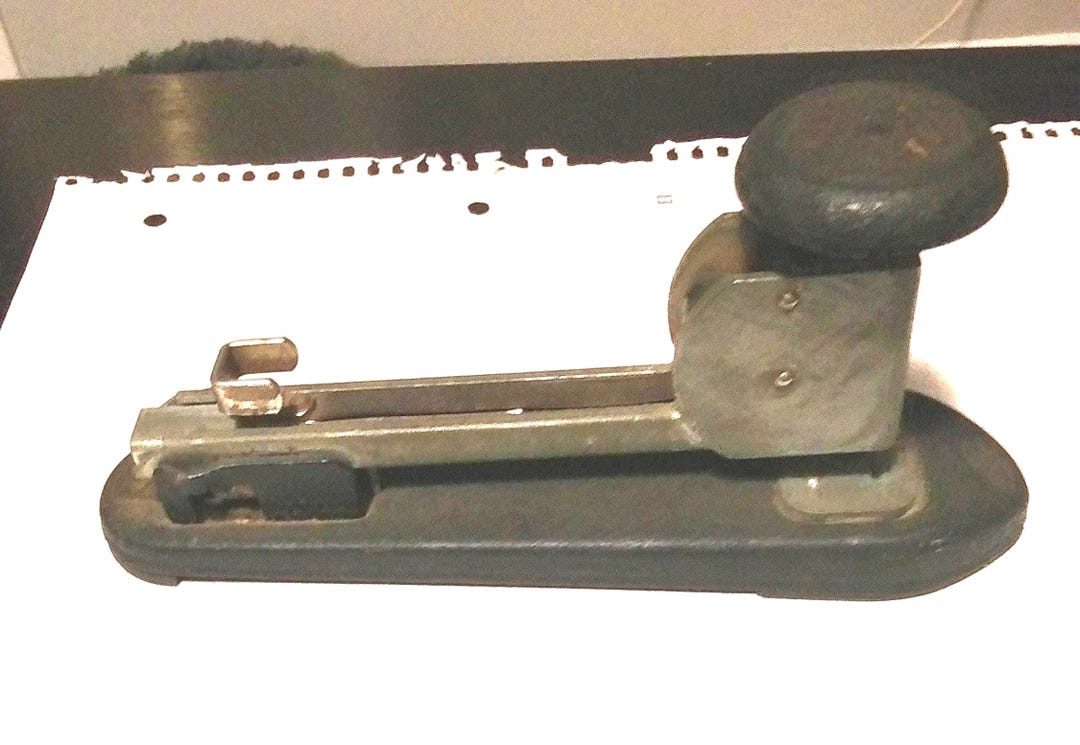 Antique Arrow Fastener Co Stapler Made in USA (works) - Etsy