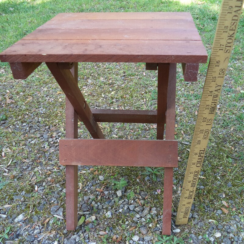 Wood Folding Table - Etsy