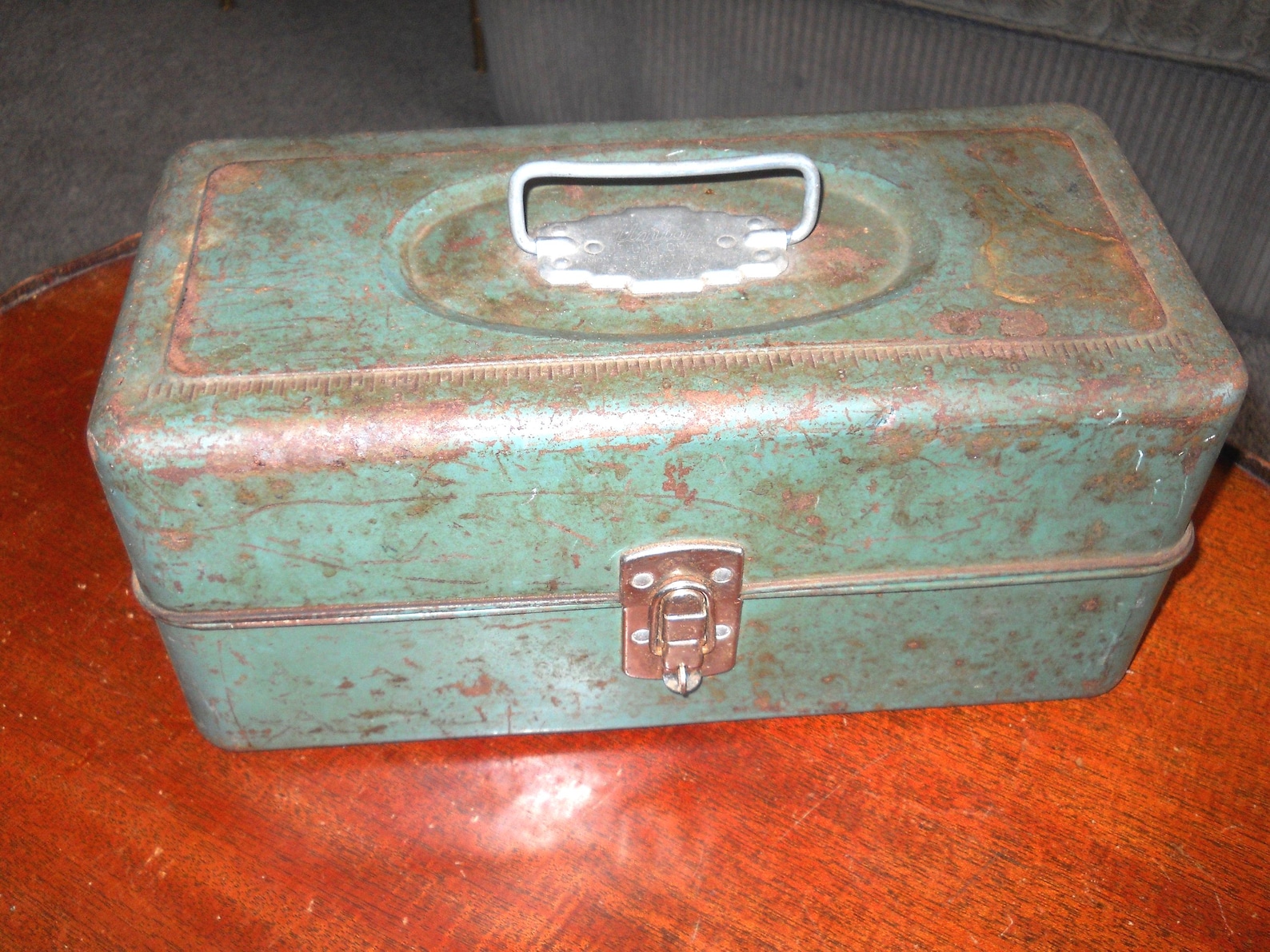 Vintage Union Utility Chest Tackle Box Union Steel Corp Made in USA - Etsy
