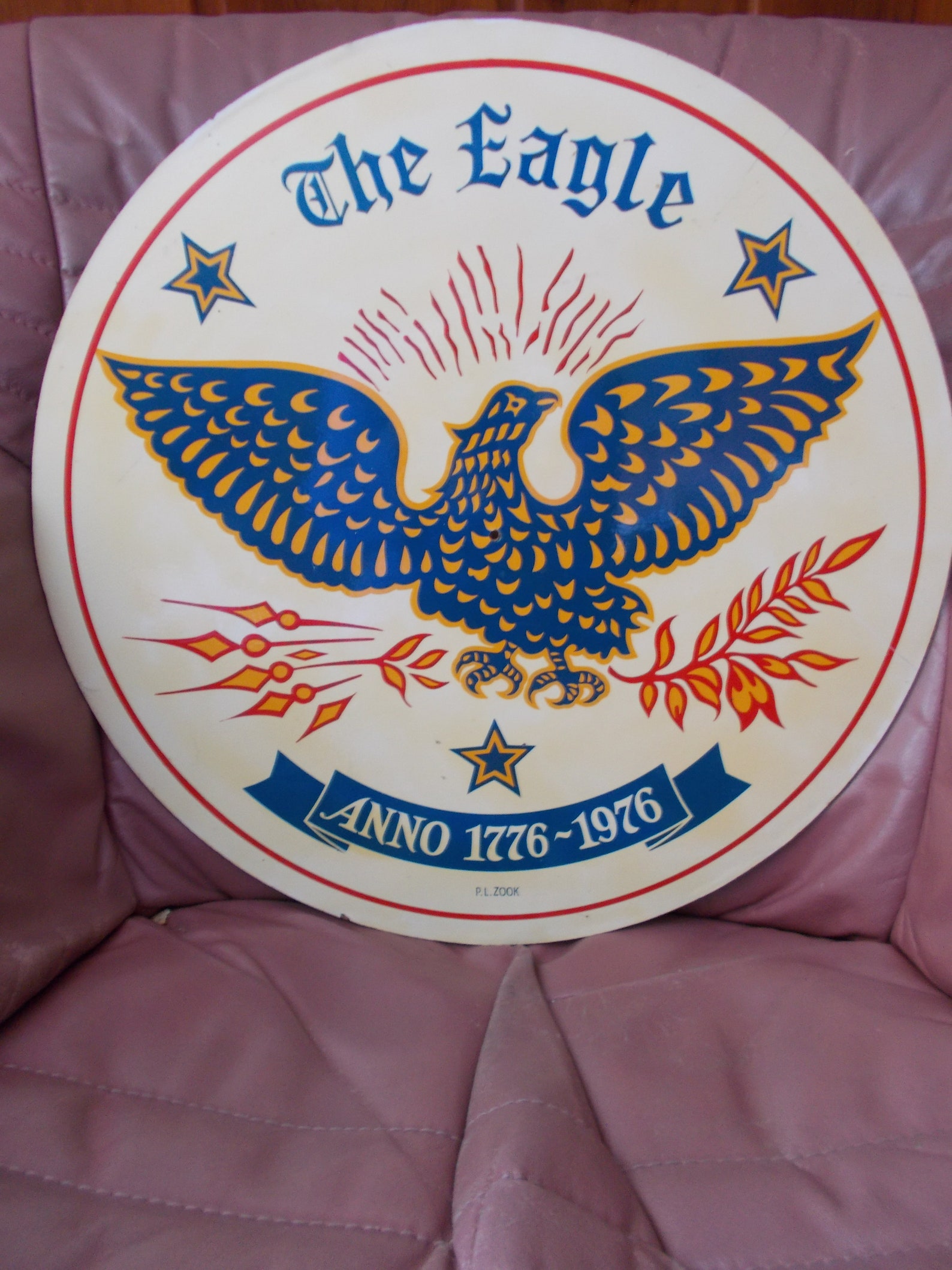 Bicentennial Eagle Hex Sign 16 Exterior Barn Quilt - Etsy