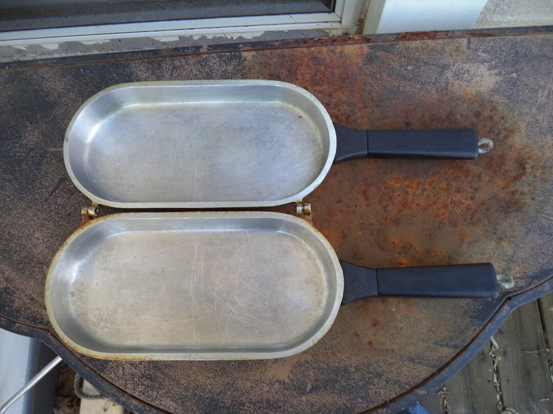 Mid Century Miracle Maid Cookware G2 Aluminum Folding Omelet Pan - Etsy