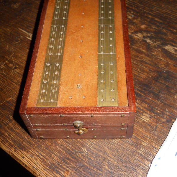 Cribbage Board Box - Etsy