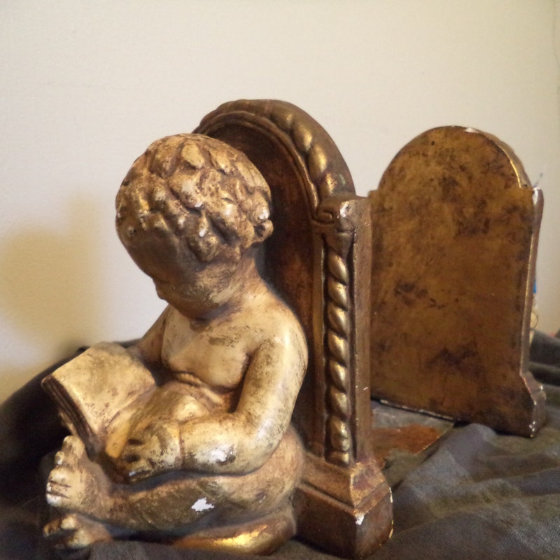 Cherub Bookends - Etsy