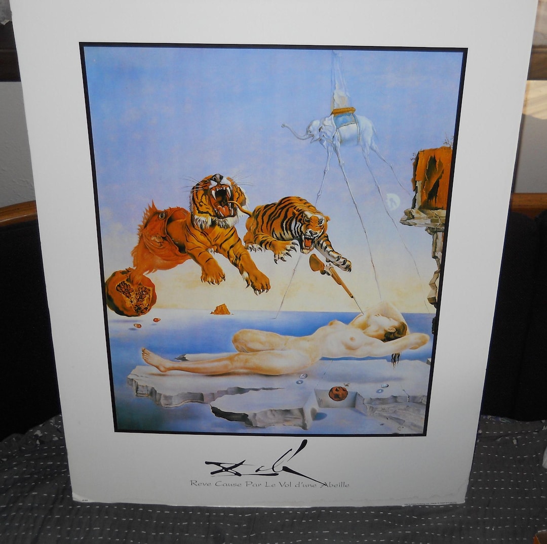 Vintage Salvador Dali Dream Caused by A Bee in Fight 1994 Northwest ...