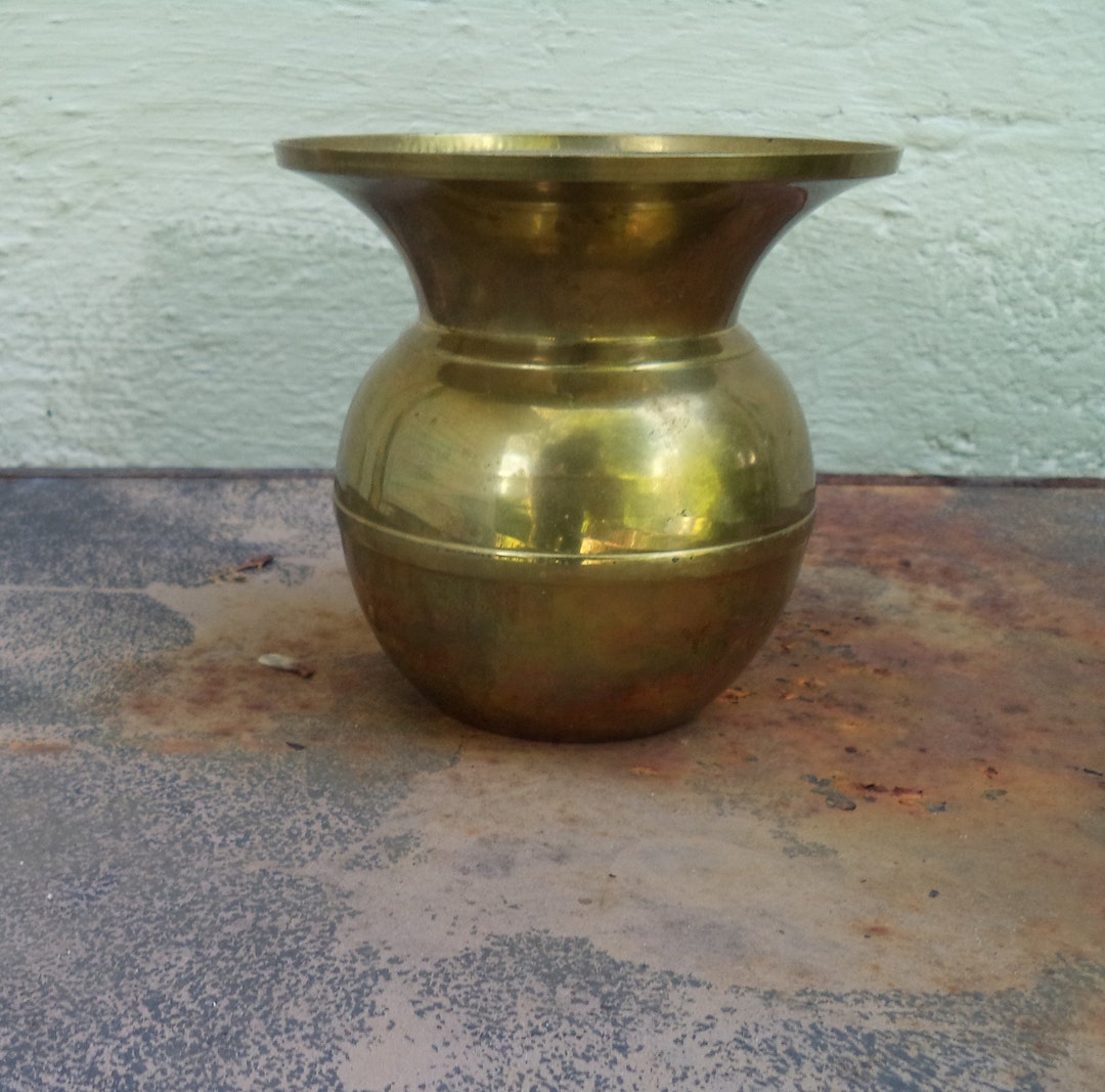 Personal Brass Spittoon / Cuspidor - Etsy