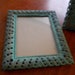 Set of 2 Terragraphics Decorative Metal Photo Frames Peacock Blue - Etsy