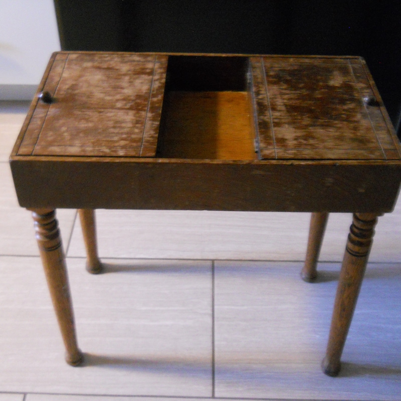 Primitive Side Table - Etsy