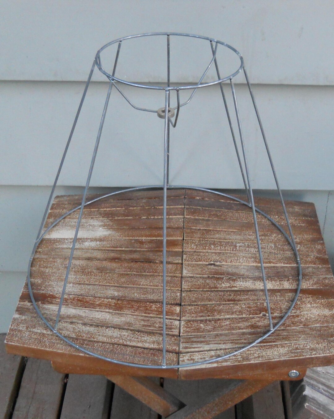 Set of 2 8 Panel Lamp Shade Frames 13 1/2 X 16 X 7 - Etsy