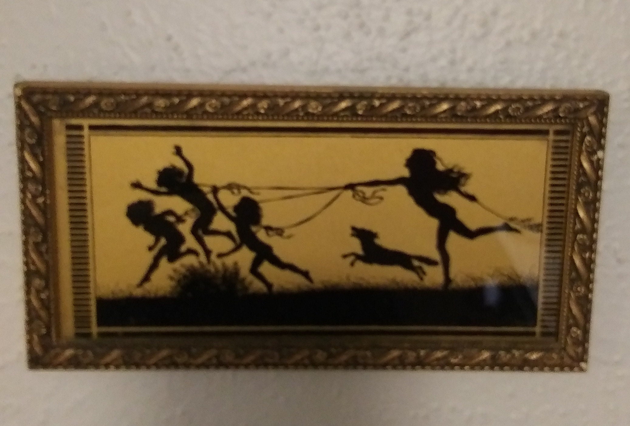 The Four Seasons by Fidus 1920's Reverse Painting - Etsy