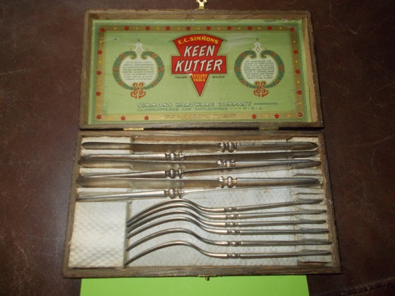 1940 Keen Cutter Silverplate Flatware by E C Simmons in | Etsy