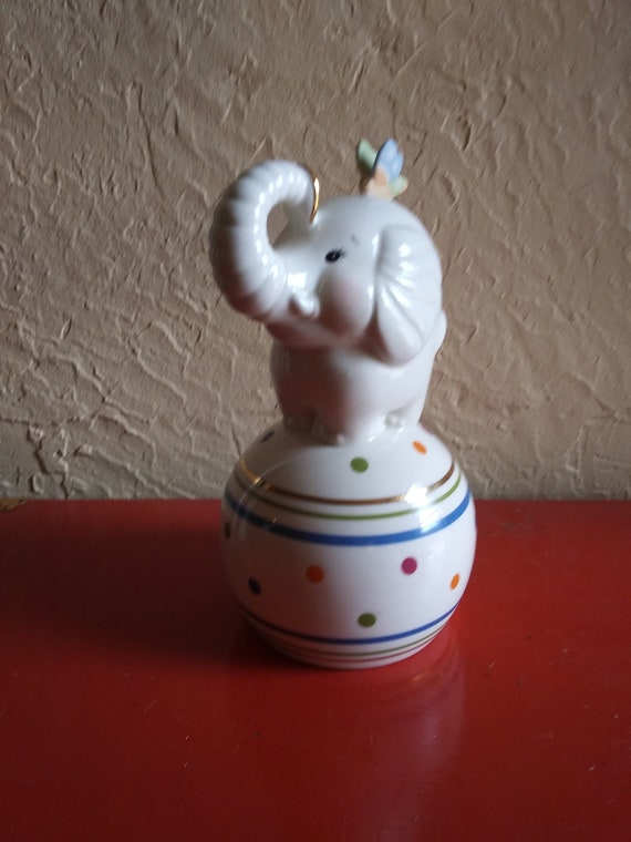 Lenox Jungle Jamboree Elephant Music Box Twinkle Twinkle - Etsy