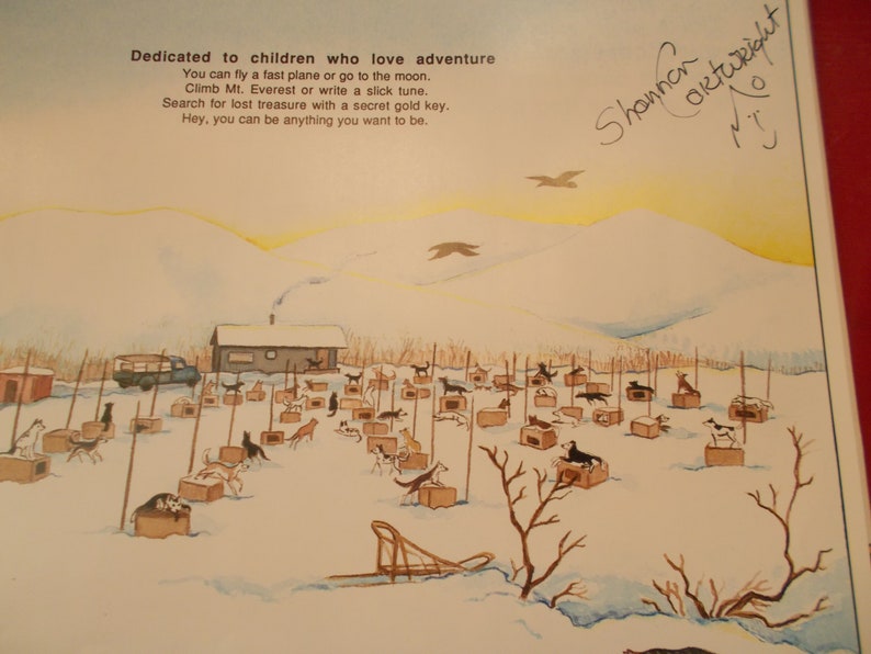 Libby Riddles danger the Dog Yard Cat Book 1989 - Etsy