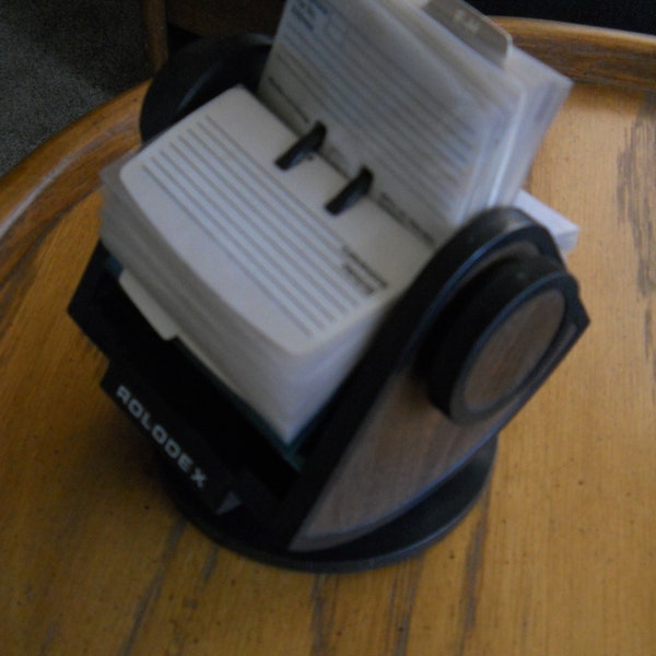 Large Rolodex - Etsy