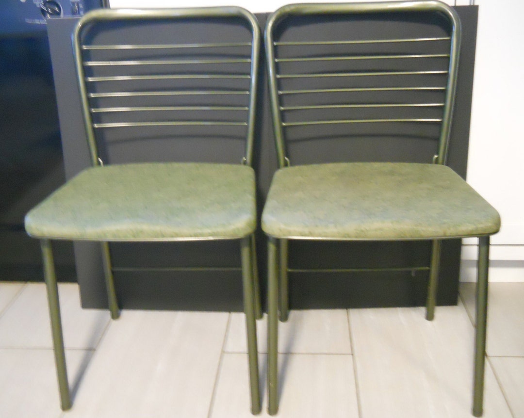 Set of 2 Vintage Cosco Folding Chairs - Etsy
