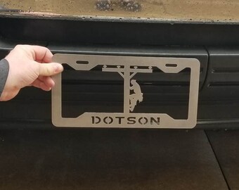 Laser Cut Metal Cutout Car Tag/ License Plate - Etsy