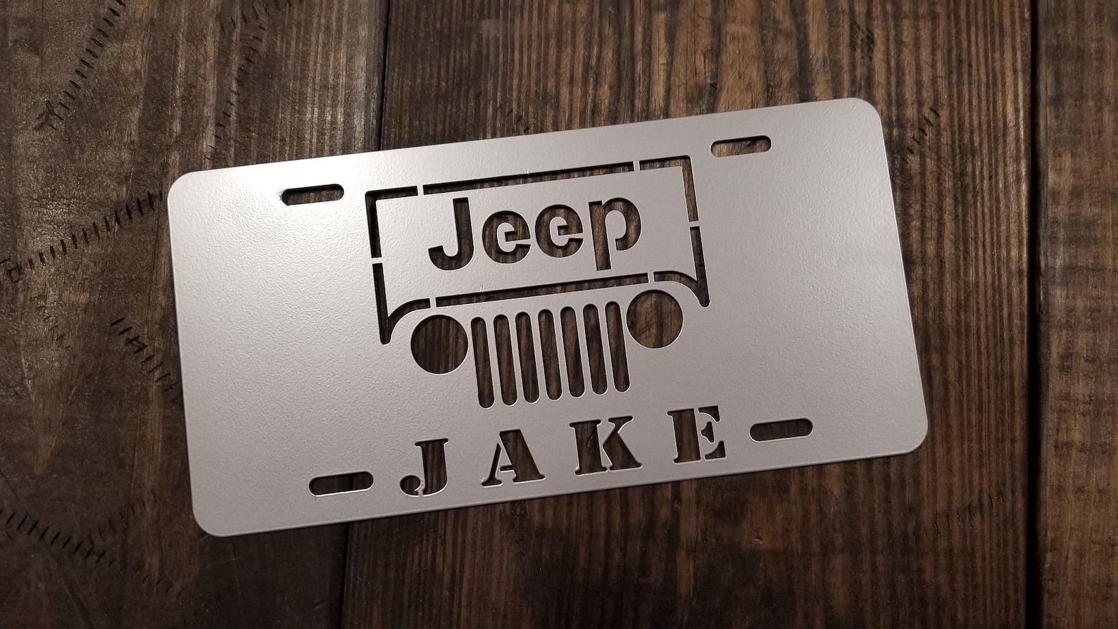 Laser Cut Metal Cutout Car Tag/ License Plate - Etsy