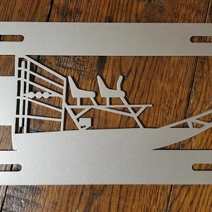 Laser Cut Metal Cutout Car Tag/ License Plate - Etsy