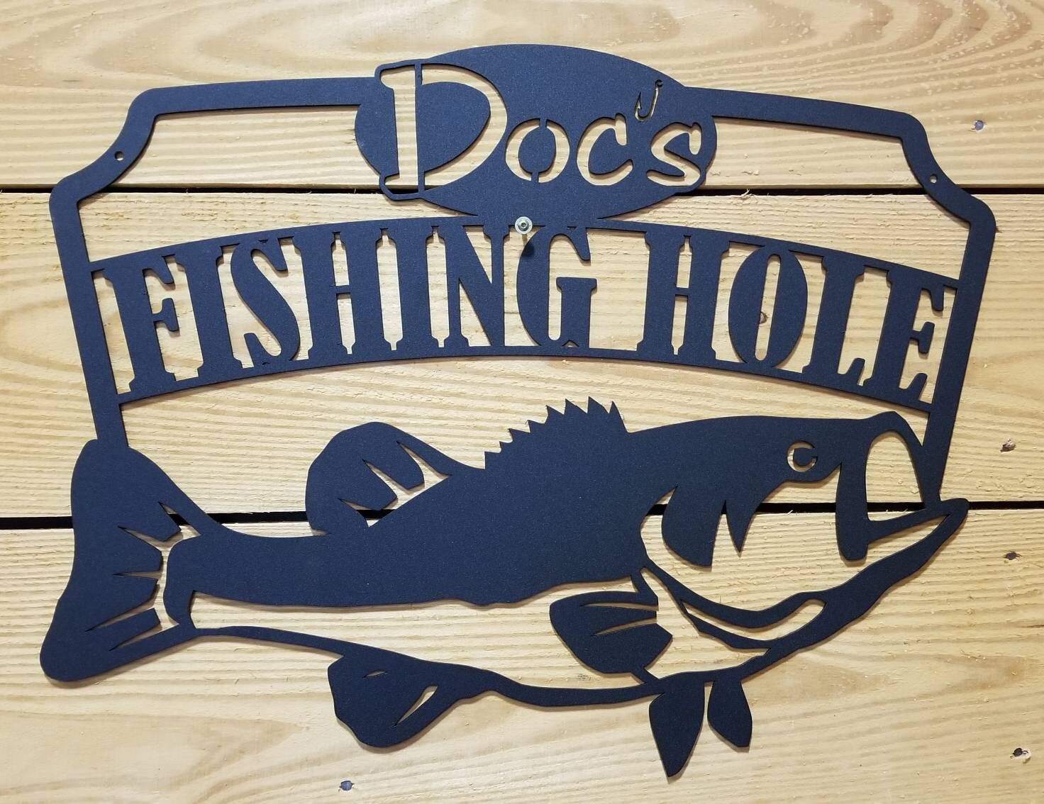 18 x 24 Laser Cut Metal Sign with Family Name and | Etsy