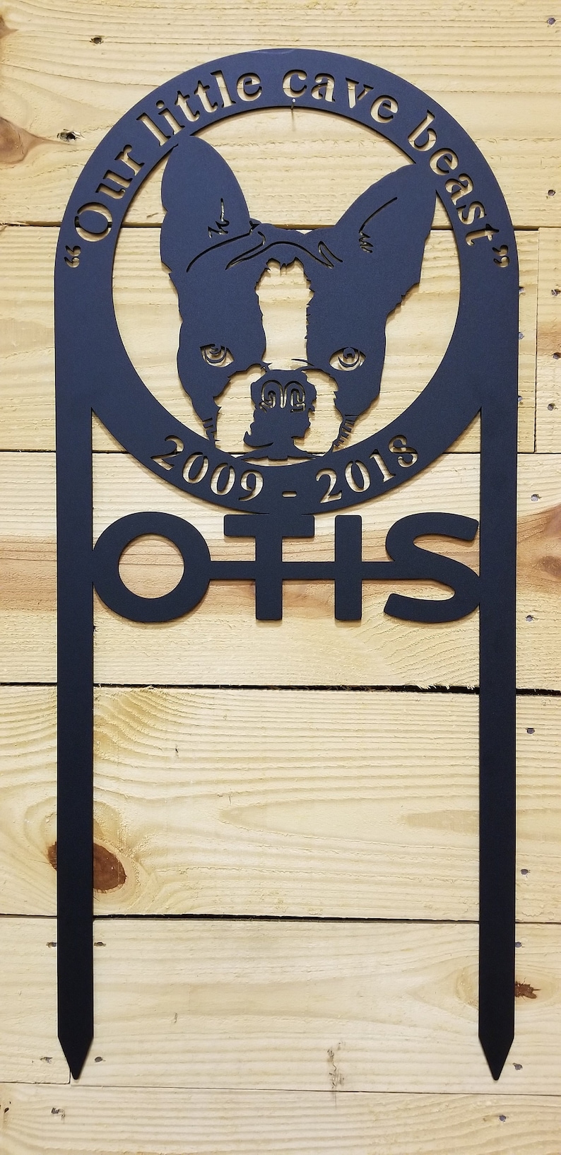 16 x 36 Laser Cut Metal Pet Memorial sign | Etsy