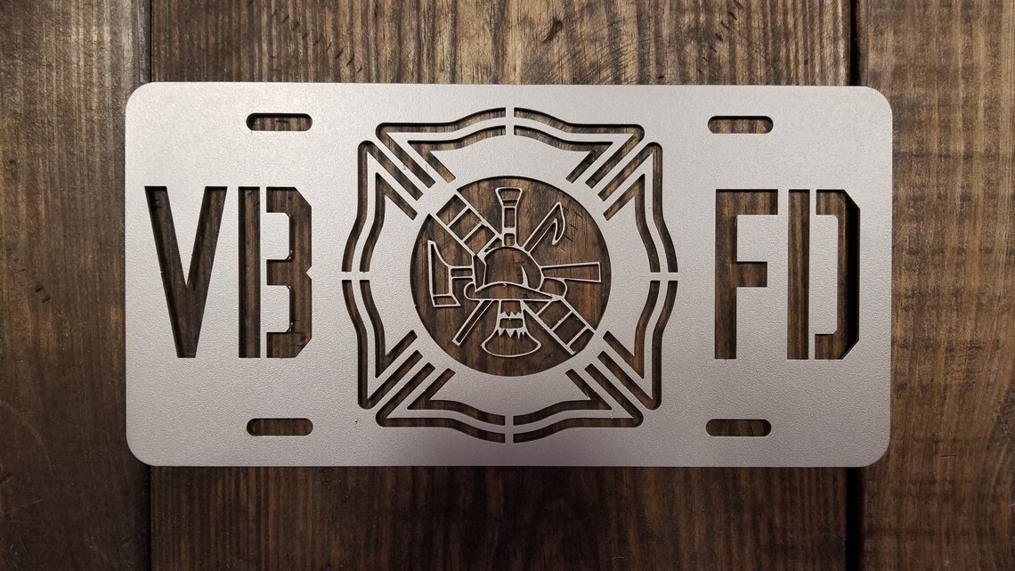 Laser Cut Metal Cutout Car Tag/ License Plate - Etsy