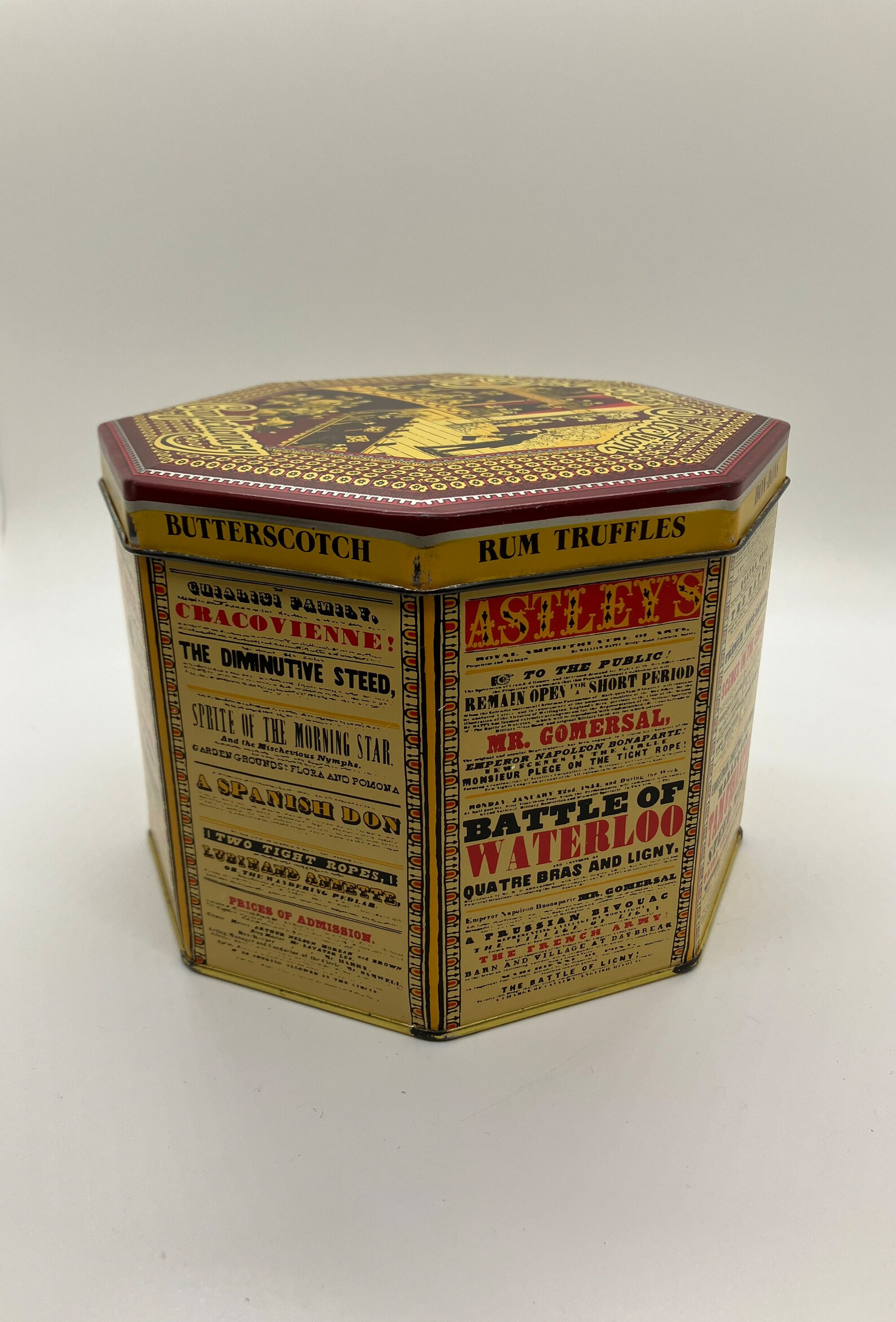 Vintage Huntley Boorne & Stevens Candy Tin/ Royal Box Selection ...