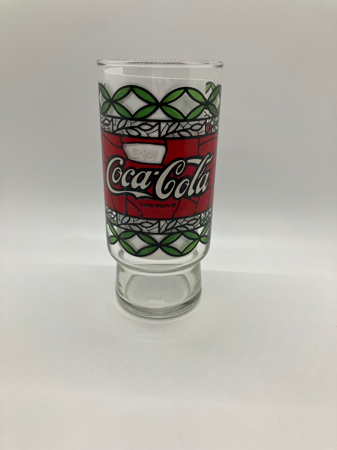 Vintage 1970s Dairy Queen Coca-cola Footed Glass - Etsy