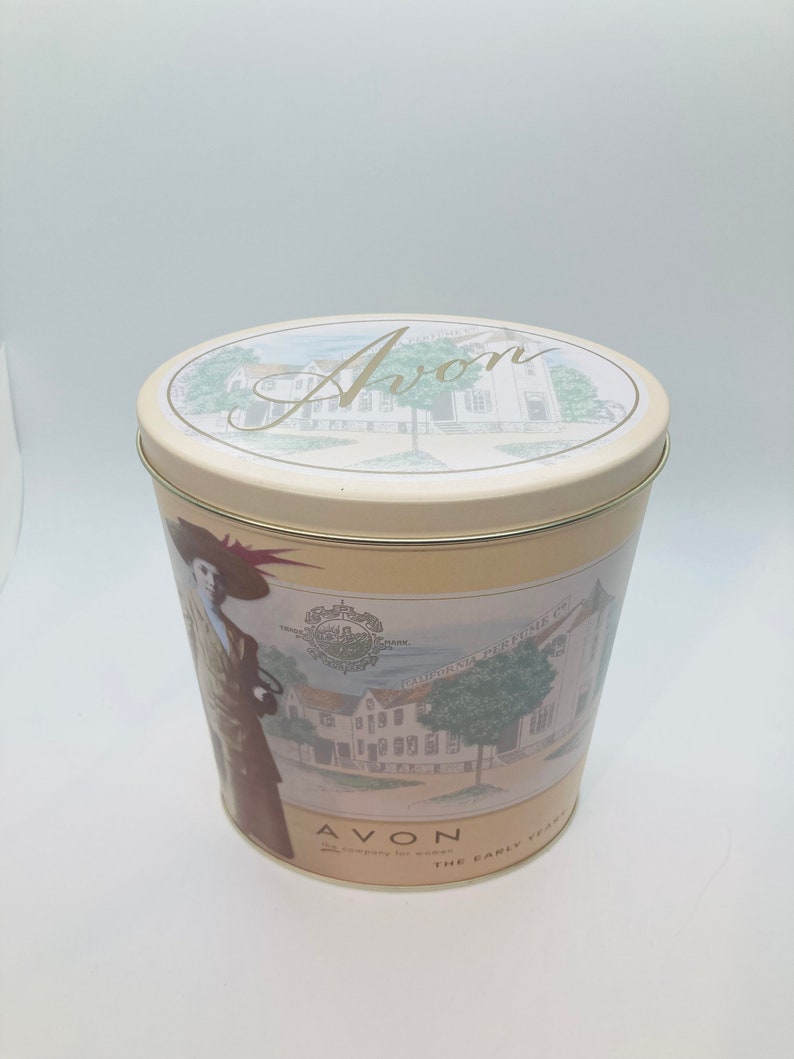 Avon Commemorative Presidents Club Birthday Tin the - Etsy