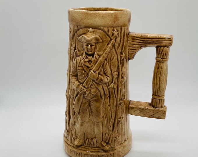 Vintage 1776 Minute Man Beer Stein - Etsy