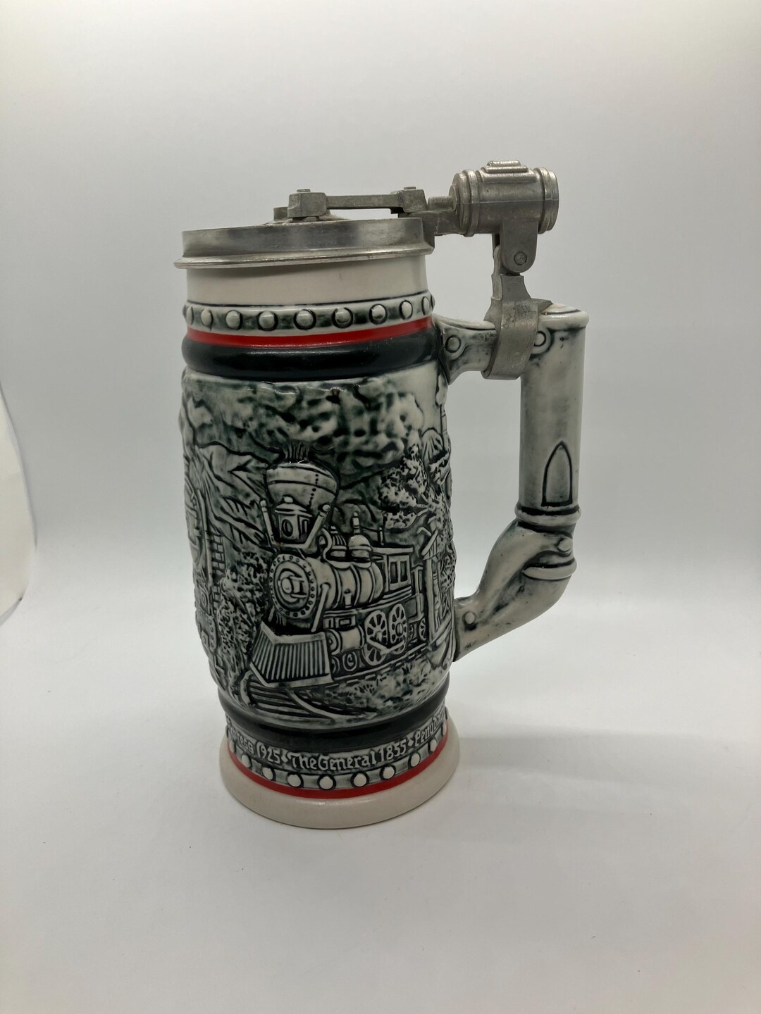 Avon Train Collectible Stein, Lidded, 1982 - Etsy