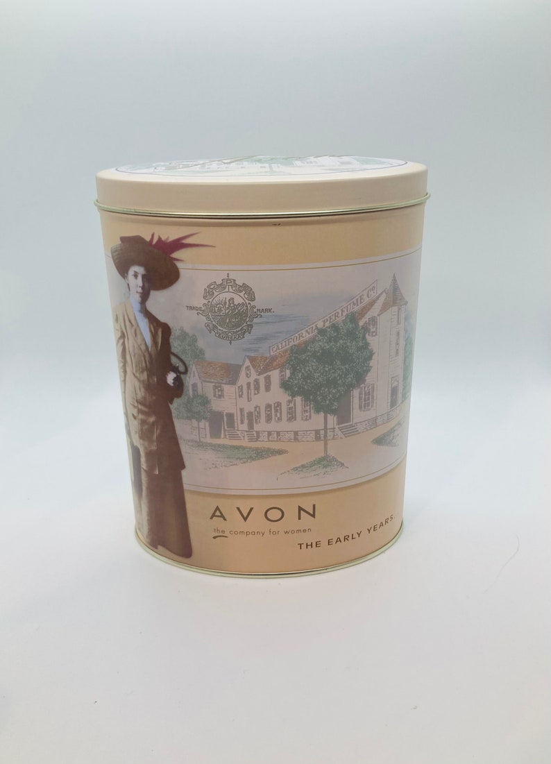 Avon Commemorative Presidents Club Birthday Tin the - Etsy