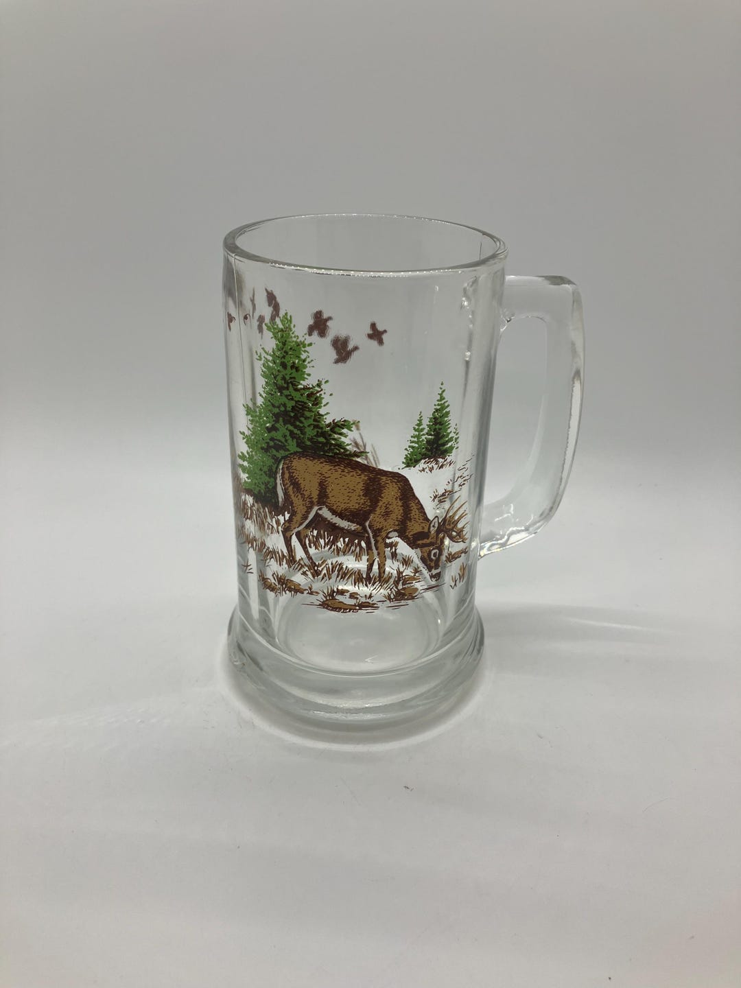 Schmidt Beer Buck Glass Stein - Etsy