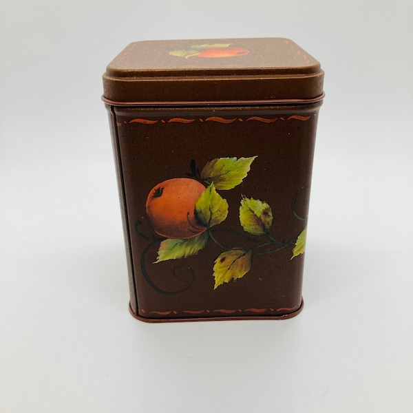 Apple Tin - Etsy