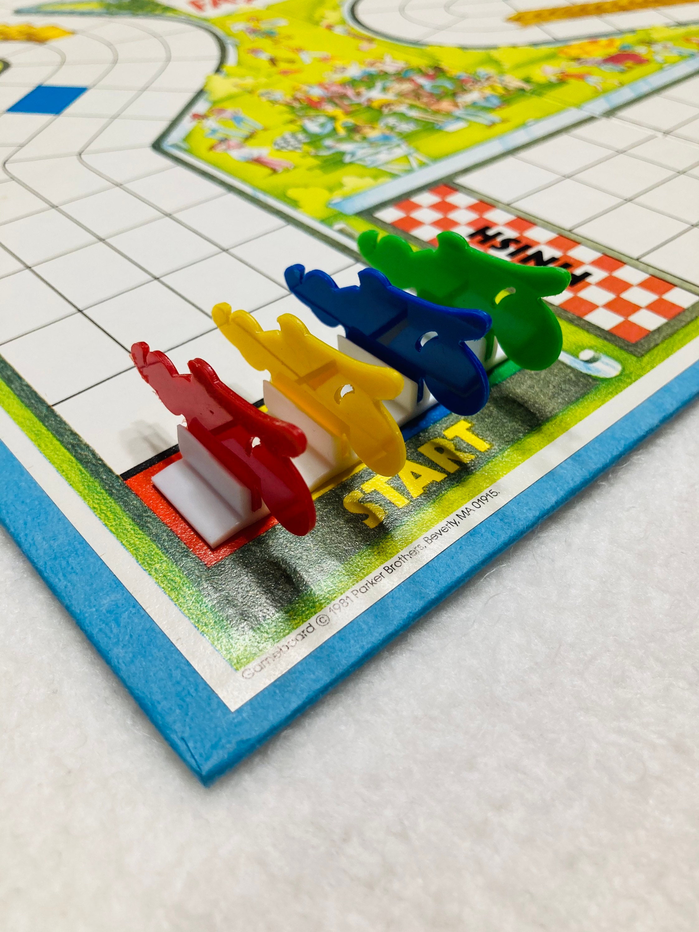 FAST 111s the Car-racing Board Game / COMPLTE SET/ Parker - Etsy