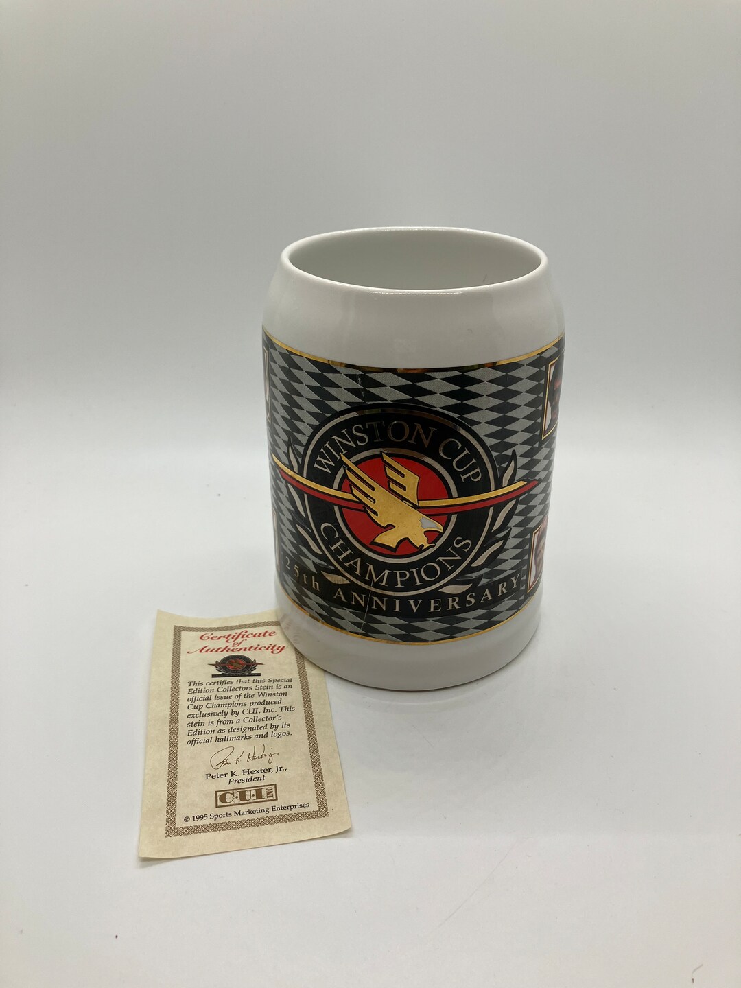 Winston Cup Champions 25th Anniversary Stein - Etsy