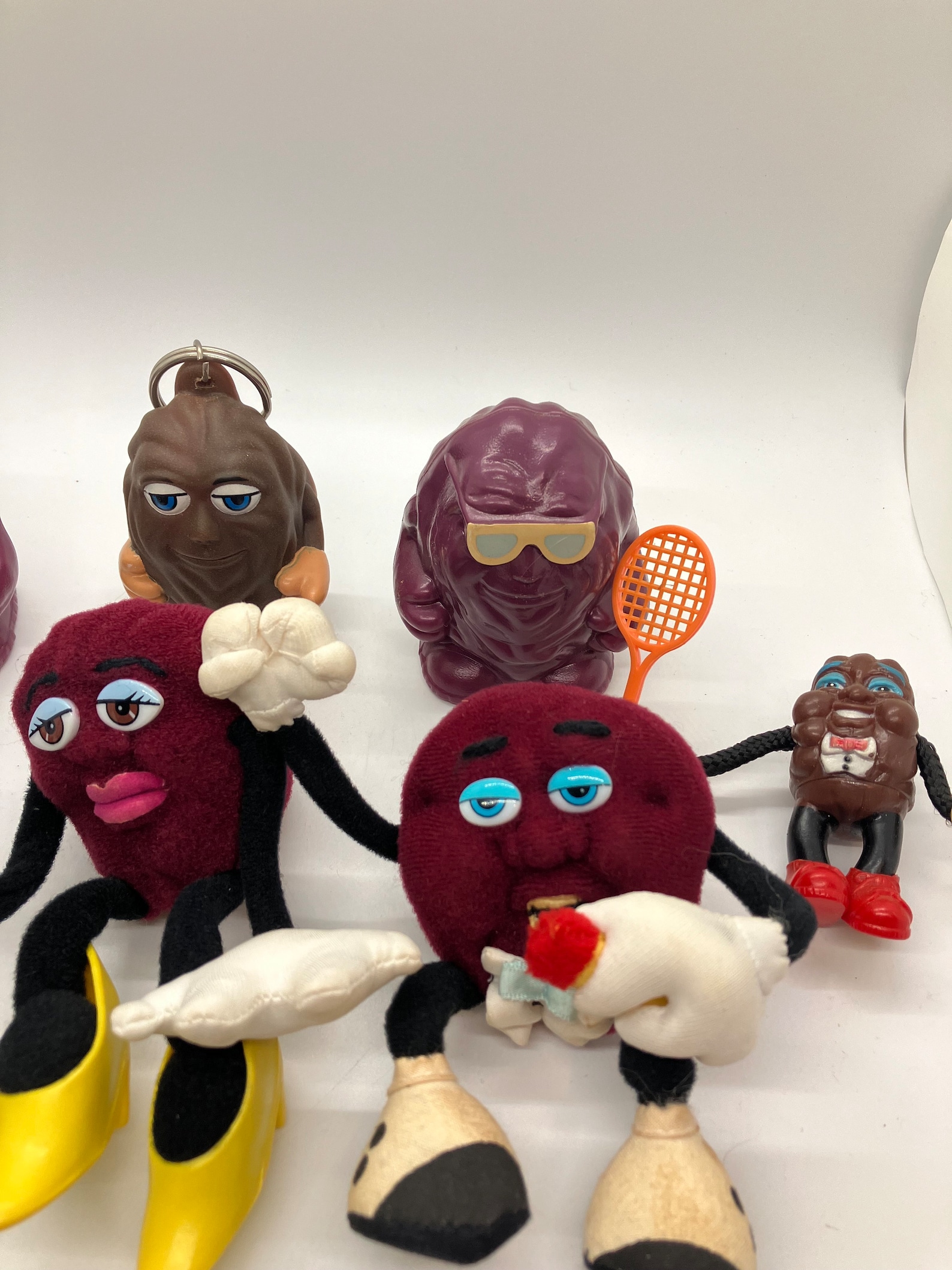 The California Raisins Figurines, Plush Toys, and Coin Purse - Etsy