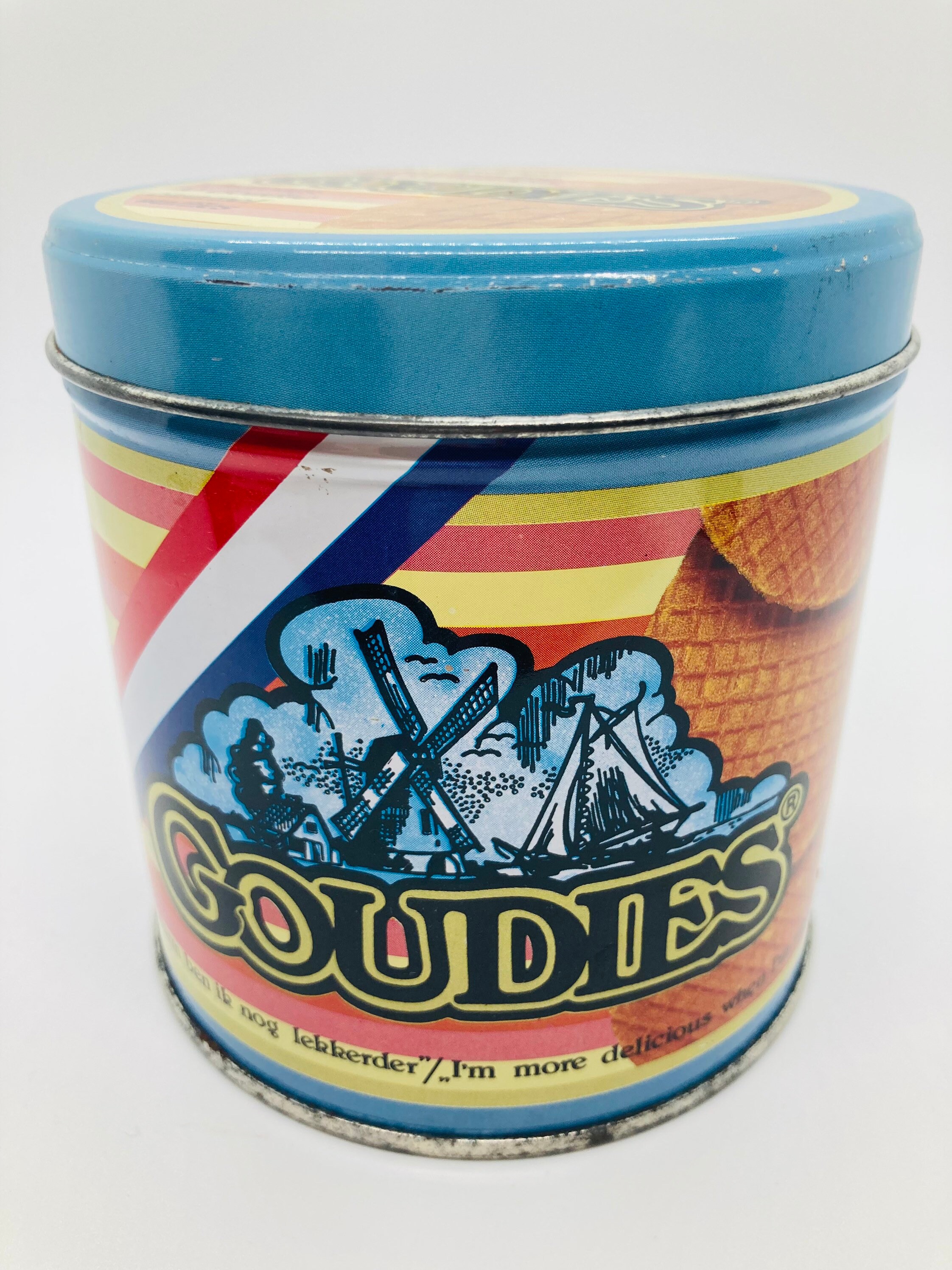 Rare Vintage Goudies Carmel Waffle Tin | Etsy