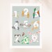 Printable Numbers Poster Australian Animal Digital Download - Etsy