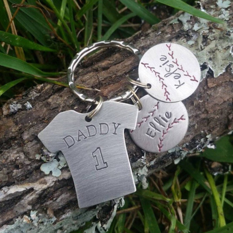 Hand Stamped DADDY Jersey With Baseballs Childrens Names - Etsy