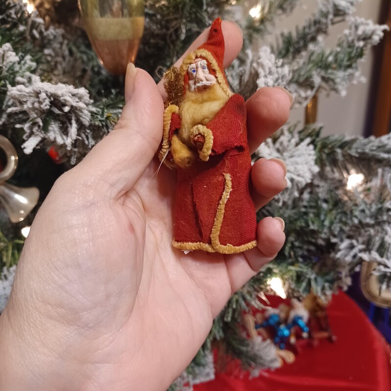 Clay Face Santa - Etsy