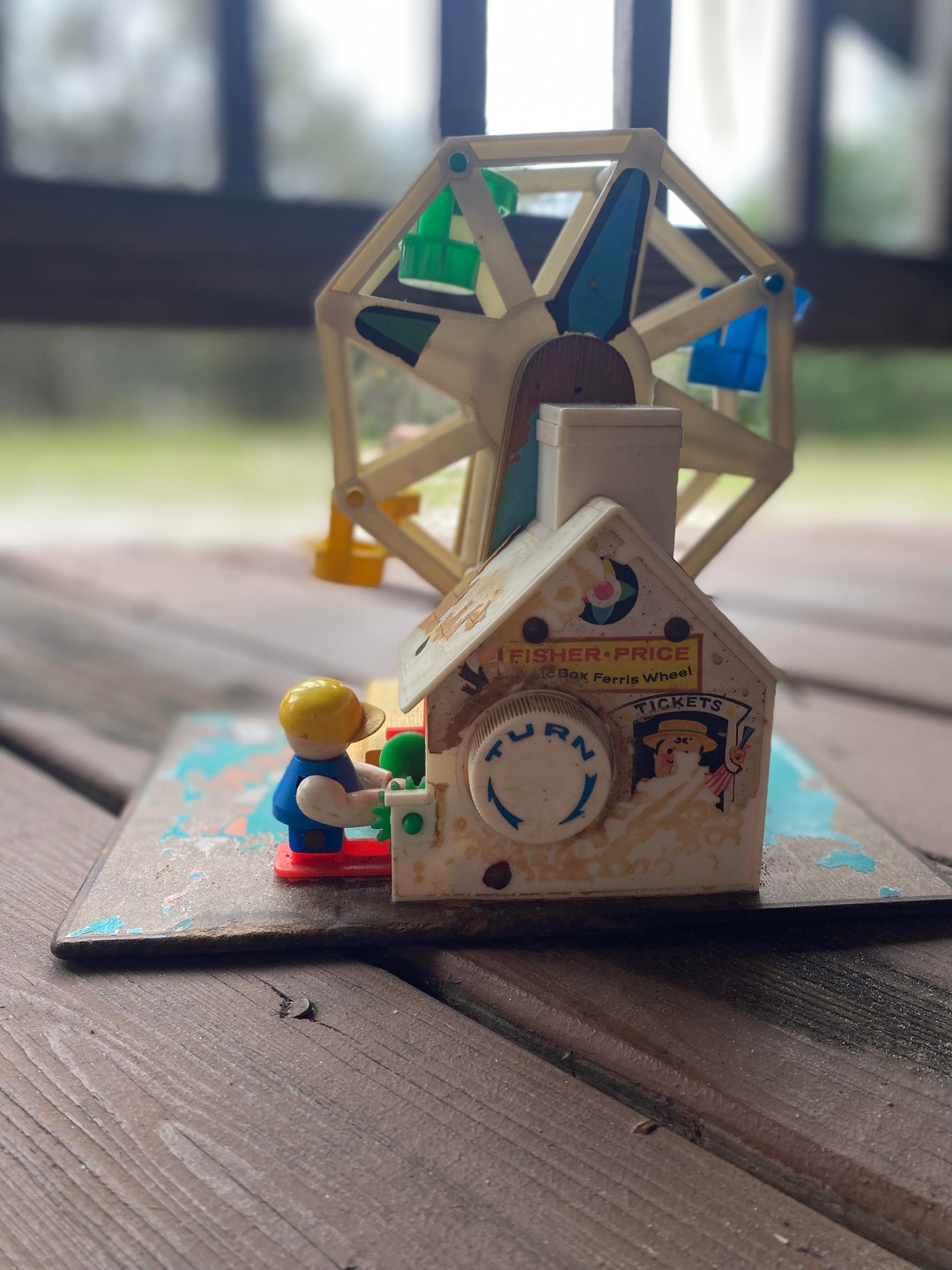 1960 Fisher Price Little People Ferris Wheel - Etsy