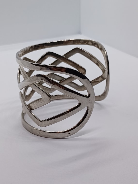 Silver Lia Sophia cuff bracelet - Gem