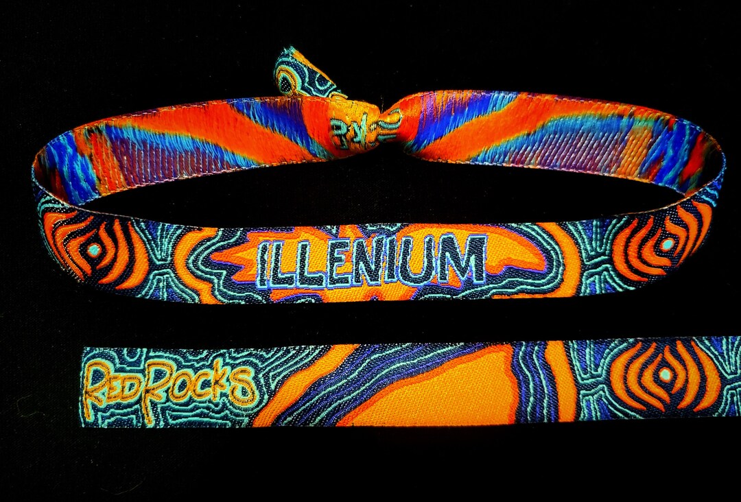 Illenium Red Rocks 2021 Wristbands - Etsy