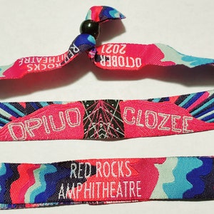 Opiuo / Clozee Red Rocks 2021 Wristbands - Etsy