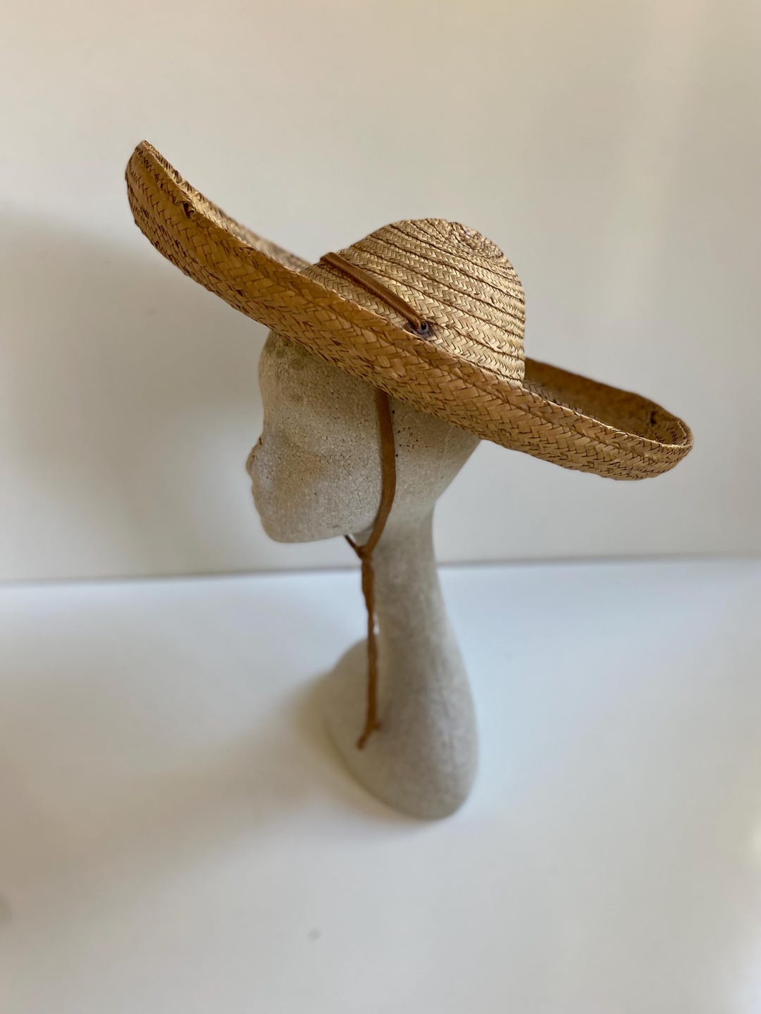 Antique Straw Sombrero Charro Hat Early 1900s Pancho Villa Style - Etsy