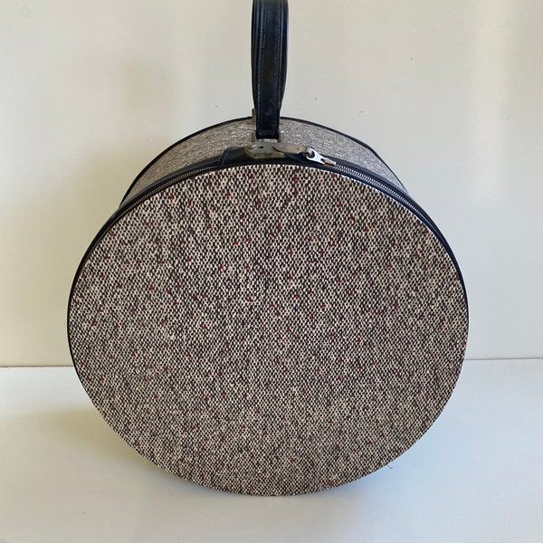 Round Suitcase - Etsy