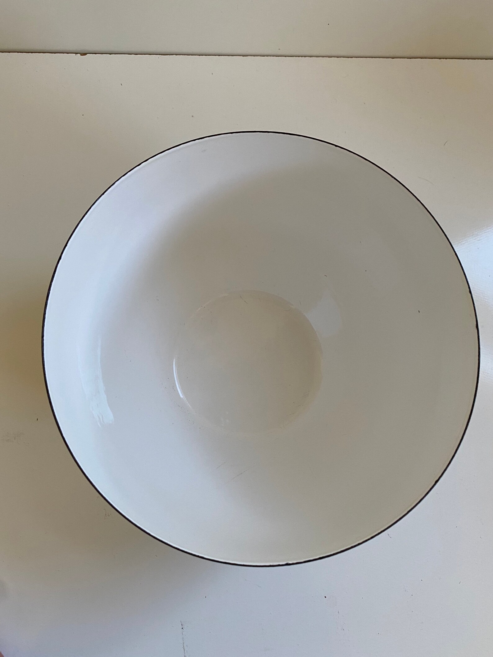 Finel Arabia Enamel Bowl Vegetable Pattern Vintage MCM - Etsy