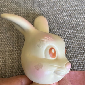 Vintage Avon Bubble Bunny Hand Puppet Rubber Head - Etsy