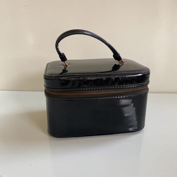 Leather Train Case - Etsy
