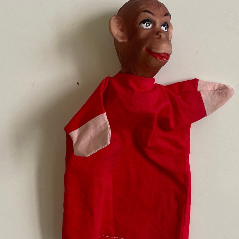 Monkey Hand Puppet - Etsy